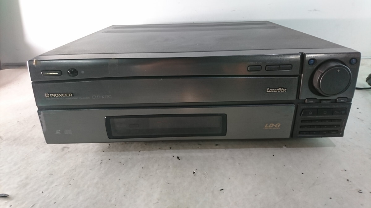 Yahoo!オークション - a4-192 PIONEER CLD-K77G LDプレイヤー COMPATIB...