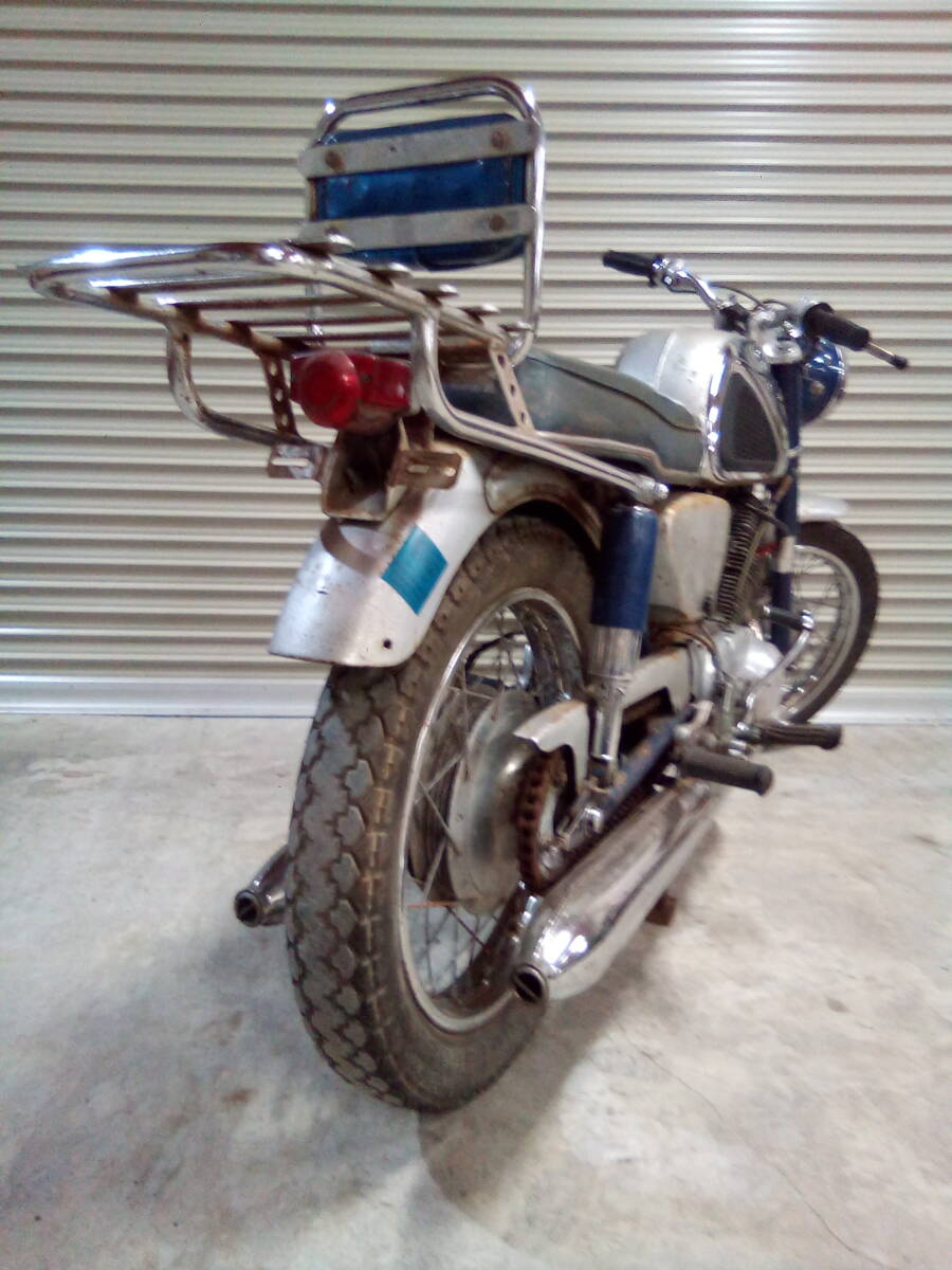 Yahoo!オークション - HONDA CB72/77用 当時物 純正 リアキャリア / バ...