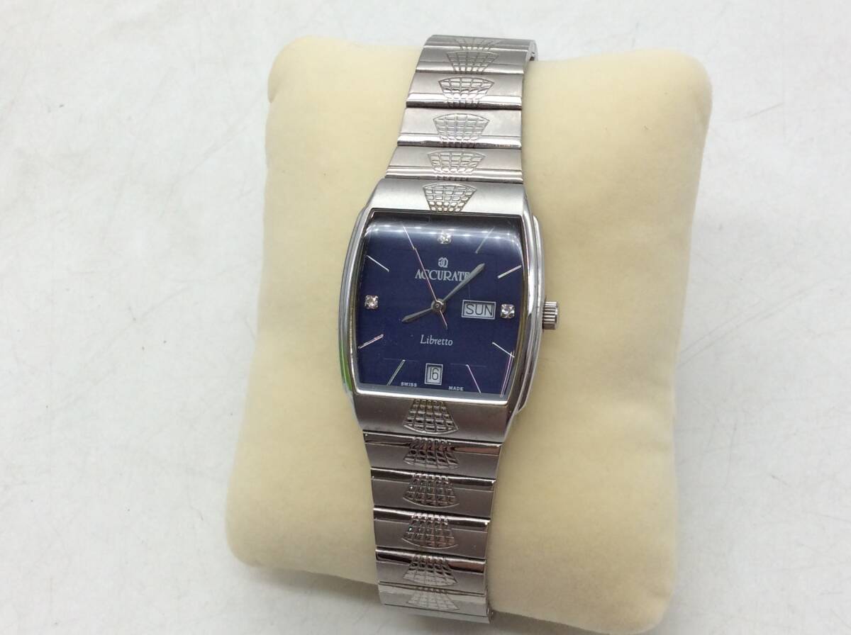 Yahoo!オークション - #3262 ACCURETE SWISS MADE accuratewatch デイ...