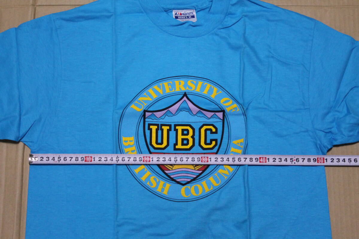 Yahoo!オークション - UBC ブリティッシュコロンビア大学 Tシャツ 80s...