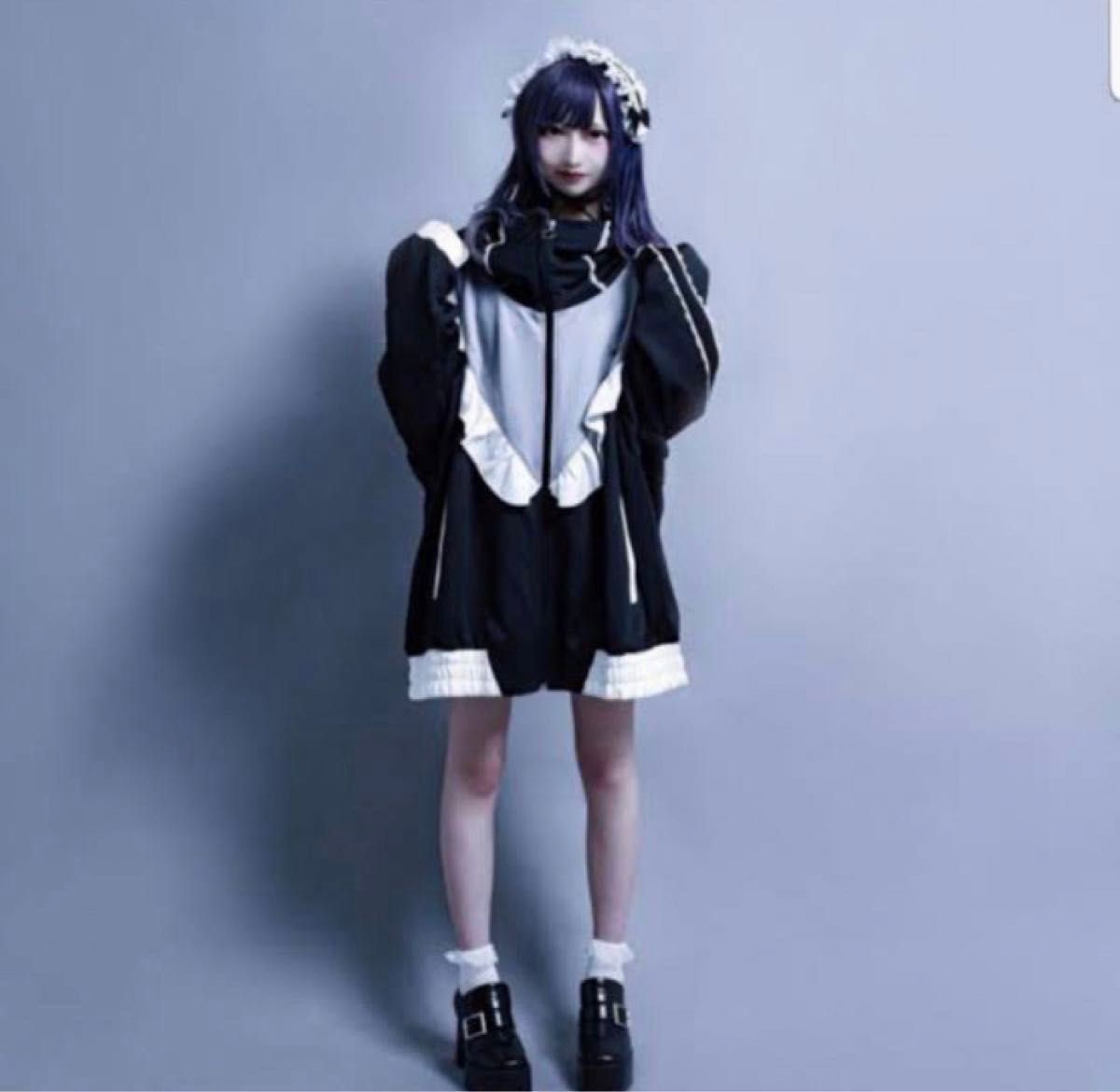 dimmoire REFLEM レフレム コラボ フリル ジップアップ ジャージ dimmoire REFLEM レフレム コラボ フリル ジップアップ ジャージ