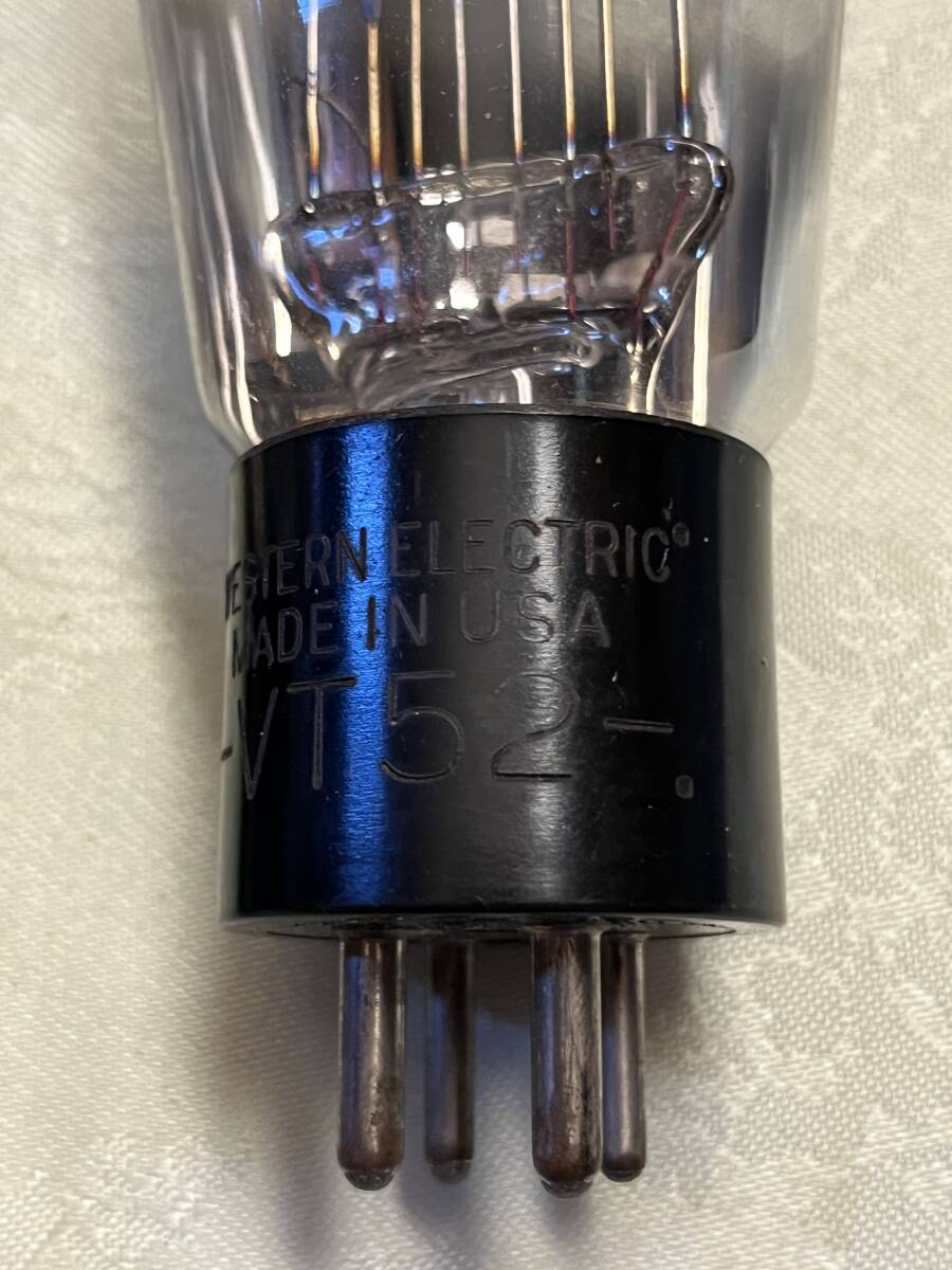 Yahoo!オークション - Western Electric VT-52 刻印 2本セット