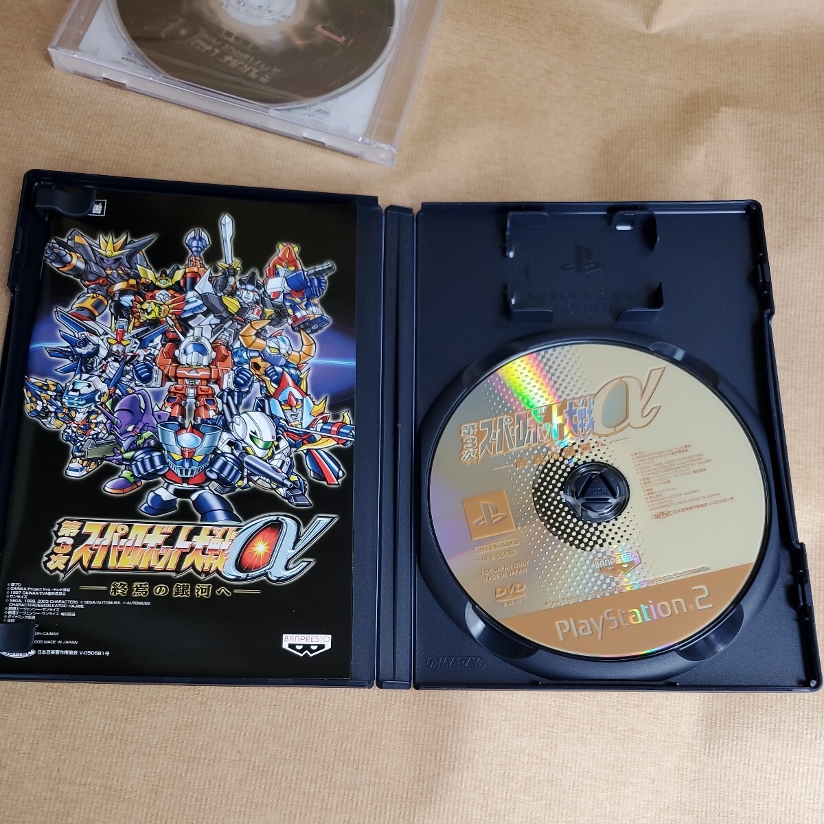 日本代購代標第一品牌【樂淘letao】－PS2ソフト第3次スーパーロボット大戦a 終焉の銀河へ 未開封DVDセット