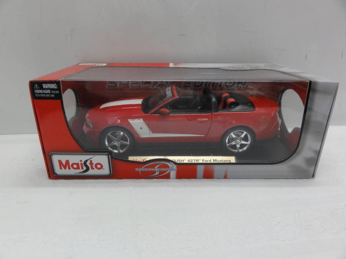 X131 Maisto マイスト ダイキャストカー 2010 Roush 427R Ford Mustang 1/18 ミニカー(マイスト)｜売買されたオークション情報、yahooの商品情報を ...