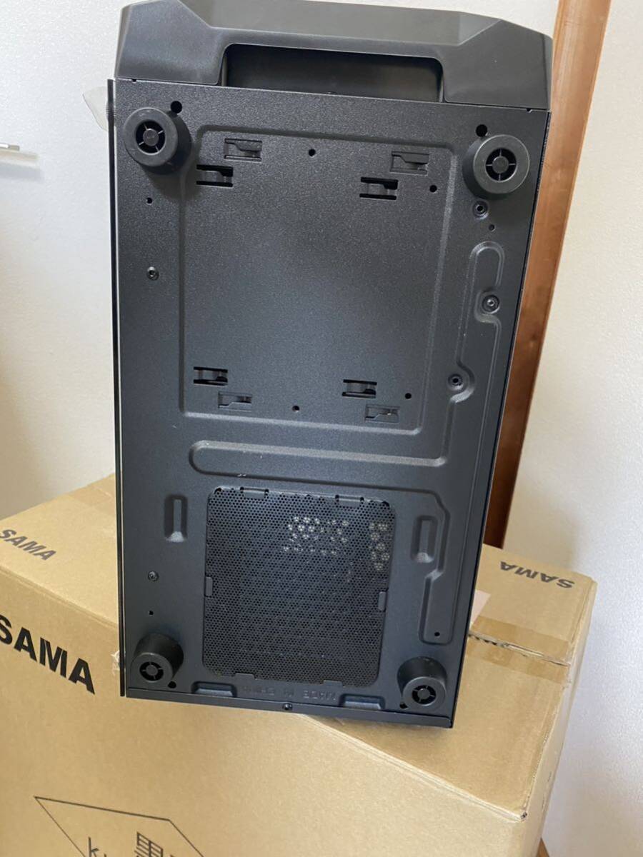 Yahoo!オークション - sama ATXケース パソコン 黒鴉