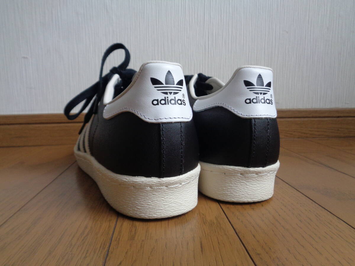 極上 美品 アディダス スーパースター 80s ブラック レザー 極上 美品 アディダス スーパースター 80s ブラック レザー