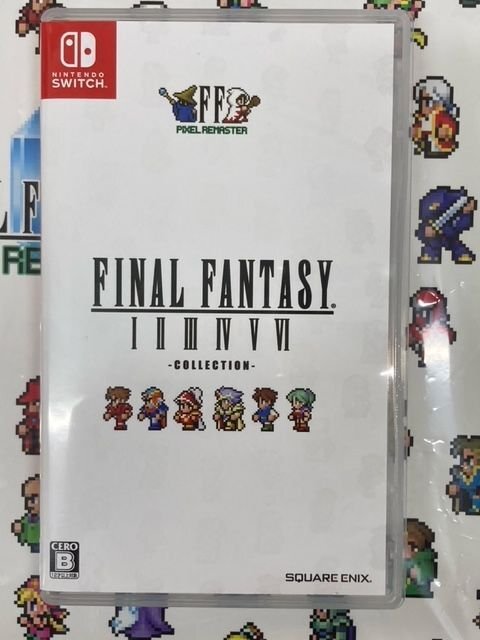 Yahoo!オークション - switch版 ファイナルファンタジーI-VI ピクセル...