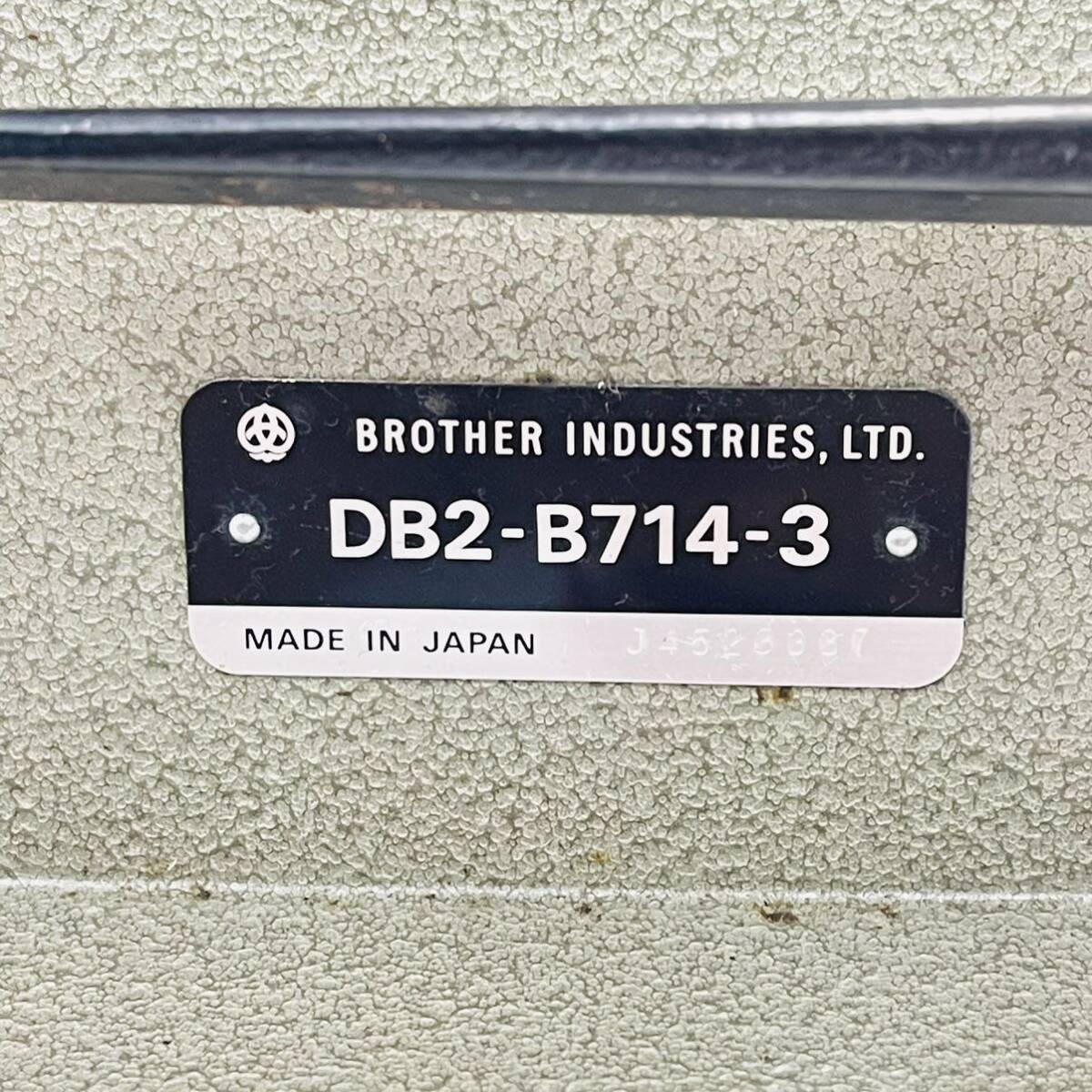 Yahoo!オークション - 3SC127 brother ブラザー 工業用ミシン DB2-B714...
