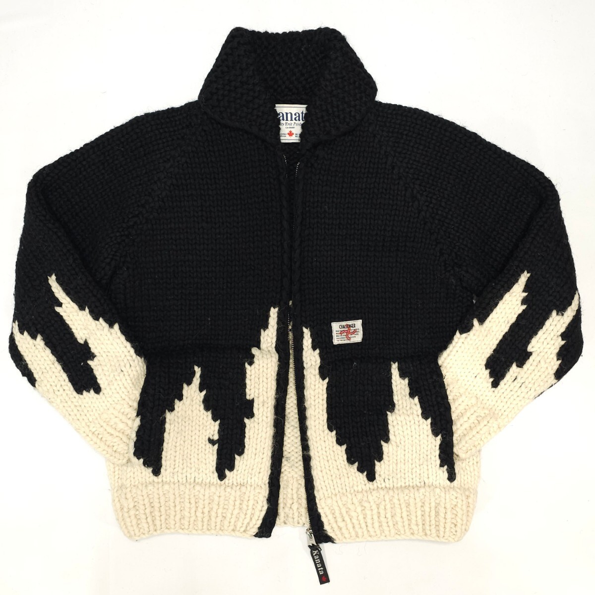 CHALLENGERチャレンジャー×KANATAカナタ カナダ製カウチン CHALLENGERチャレンジャー×KANATAカナタ カナダ製カウチン