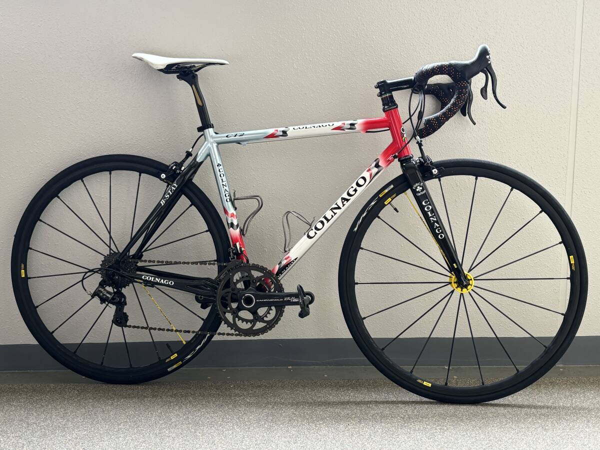 Yahoo!オークション - COLNAGO CT2チタンフレーム Campagnolo SuperRe...