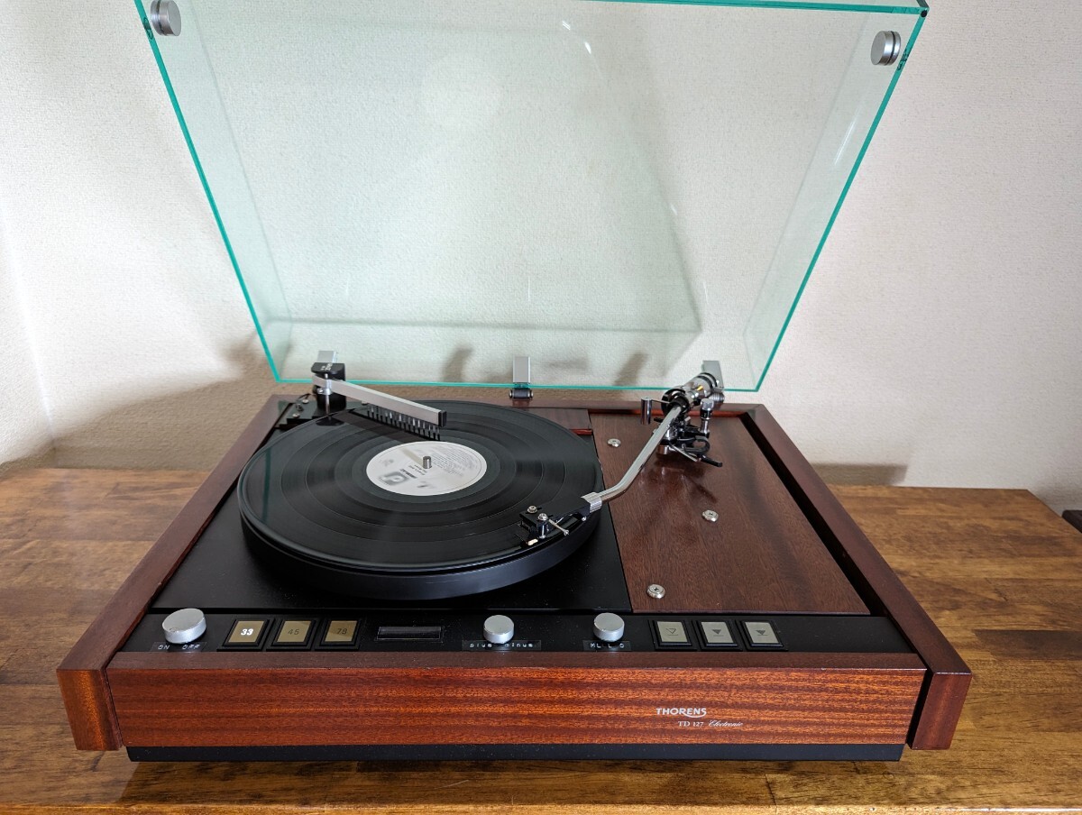 Yahoo!オークション - THORENS TD127 SONY PUA-1500L レコードプレー...
