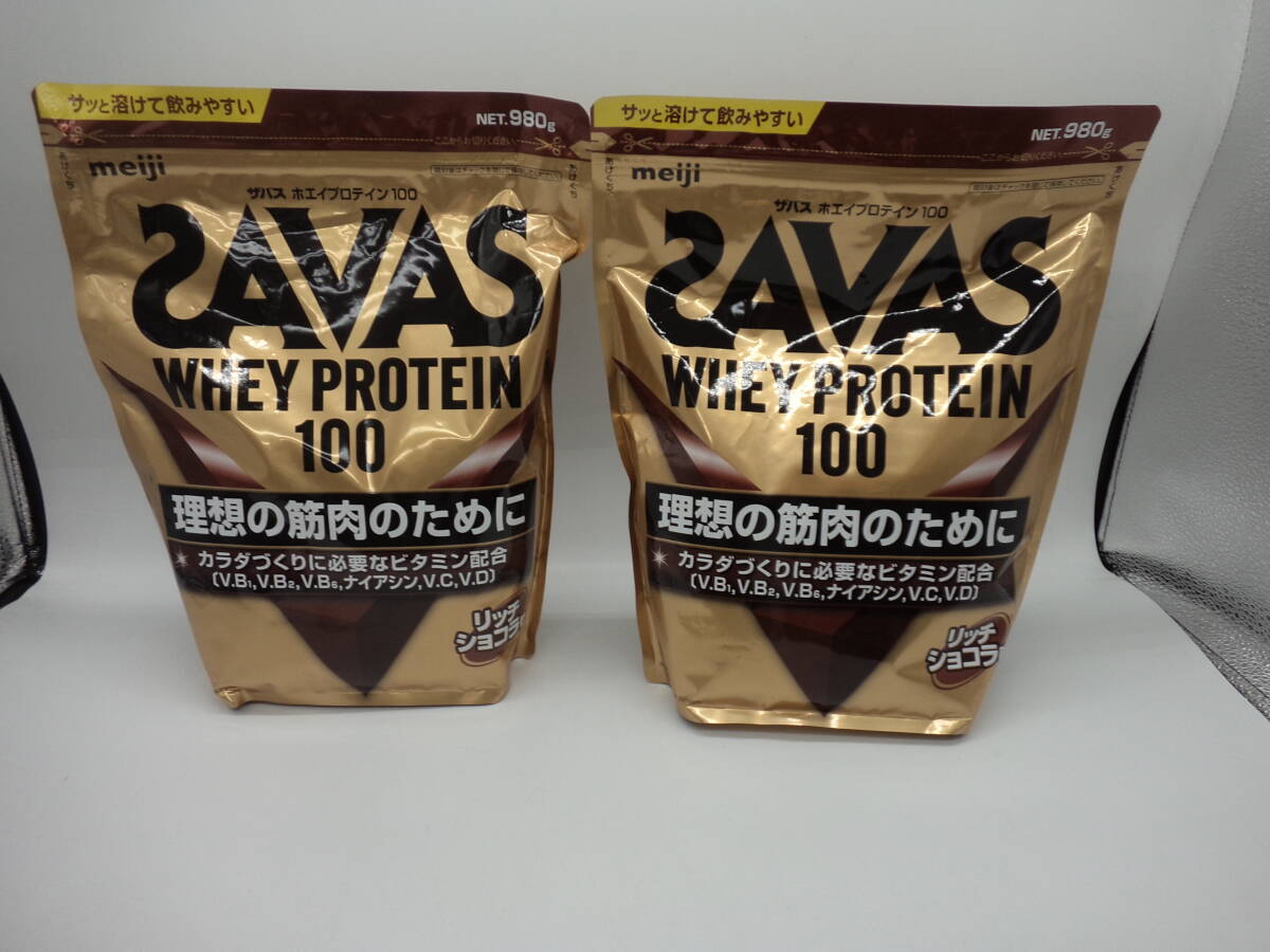 Yahoo!オークション - B0169 未開封品 健康食品 ザバス ホエイ プロテ...