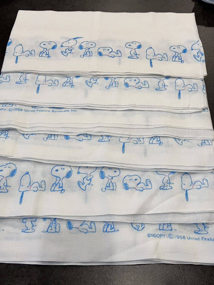 Yahoo!オークション - 送料無料 レトロ 布おむつ スヌーピー 6枚 未使...