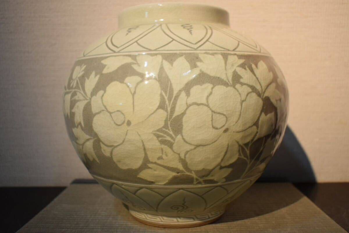 Yahoo!オークション - 【GE】Z506【コレクター所蔵品】時代 磁州窯花紋...