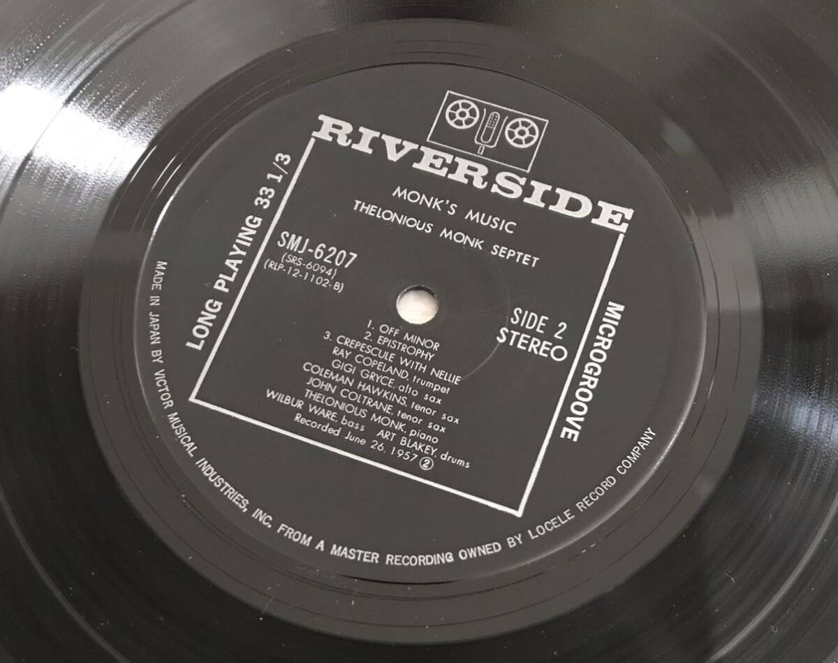 Yahoo!オークション - CHELONIAS MONK セロニアス・モンク Monk’s Mu...