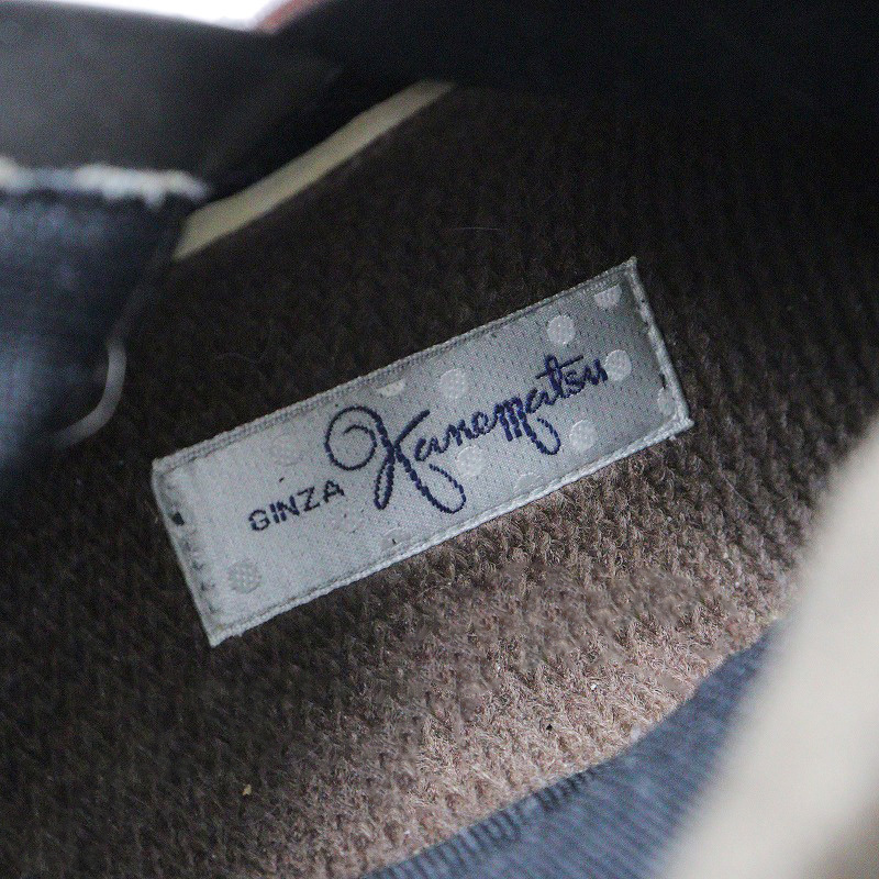 Yahoo!オークション - 銀座かねまつ GINZA Kanematsu サイドジップ レ...