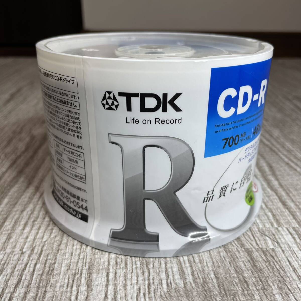 Yahoo!オークション - TDK CD-R 50枚 700MB データ用 48×対応 CD-R80PW...