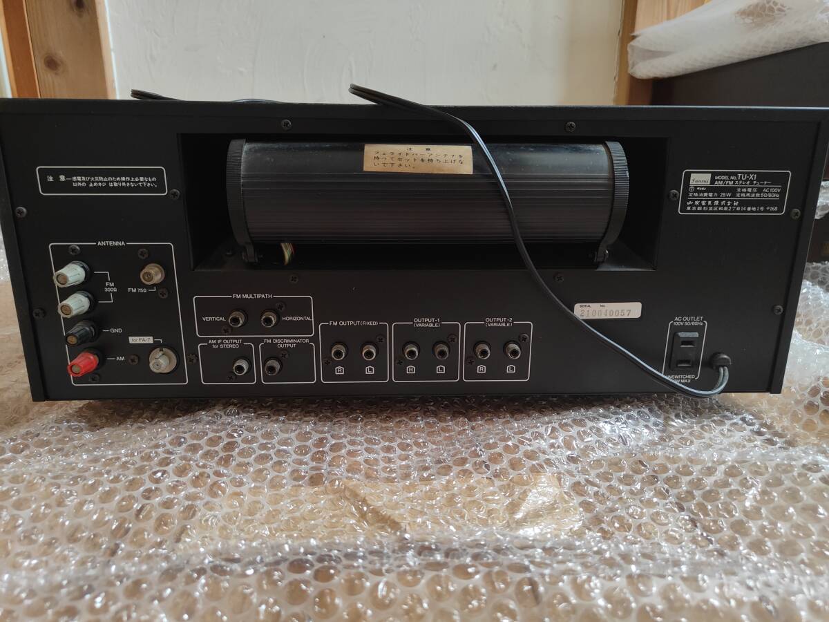 Yahoo!オークション - SANSUI TU-X1 FM/AMチューナー 通電確認のみ
