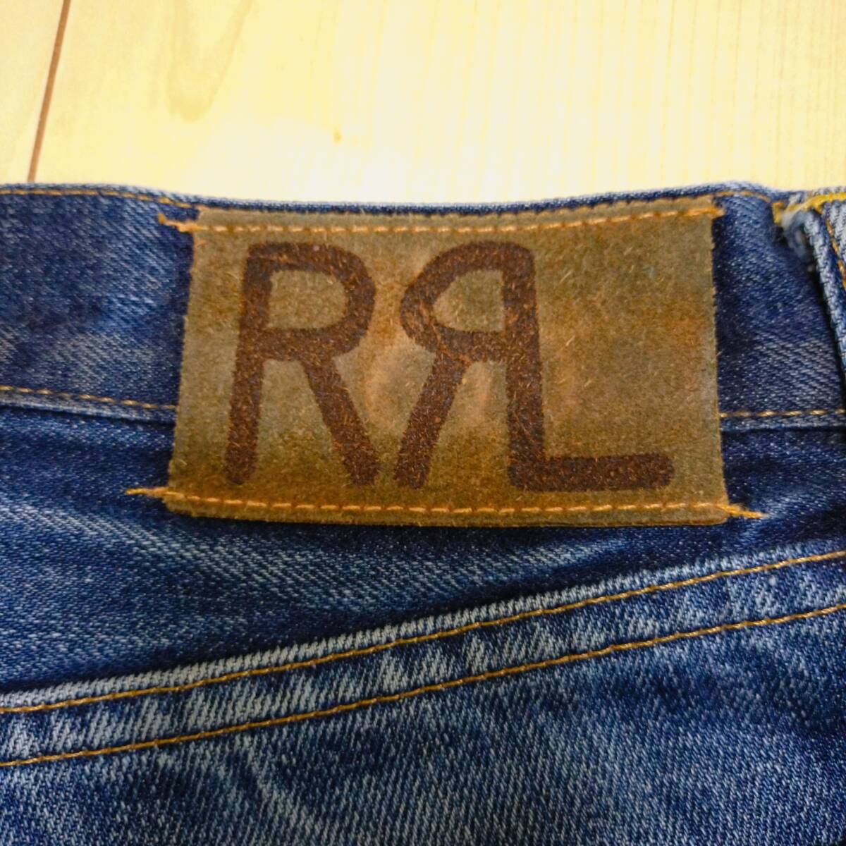 Yahoo!オークション - 【USA製】W31×32 RRL ダブルアールエル セルビ...