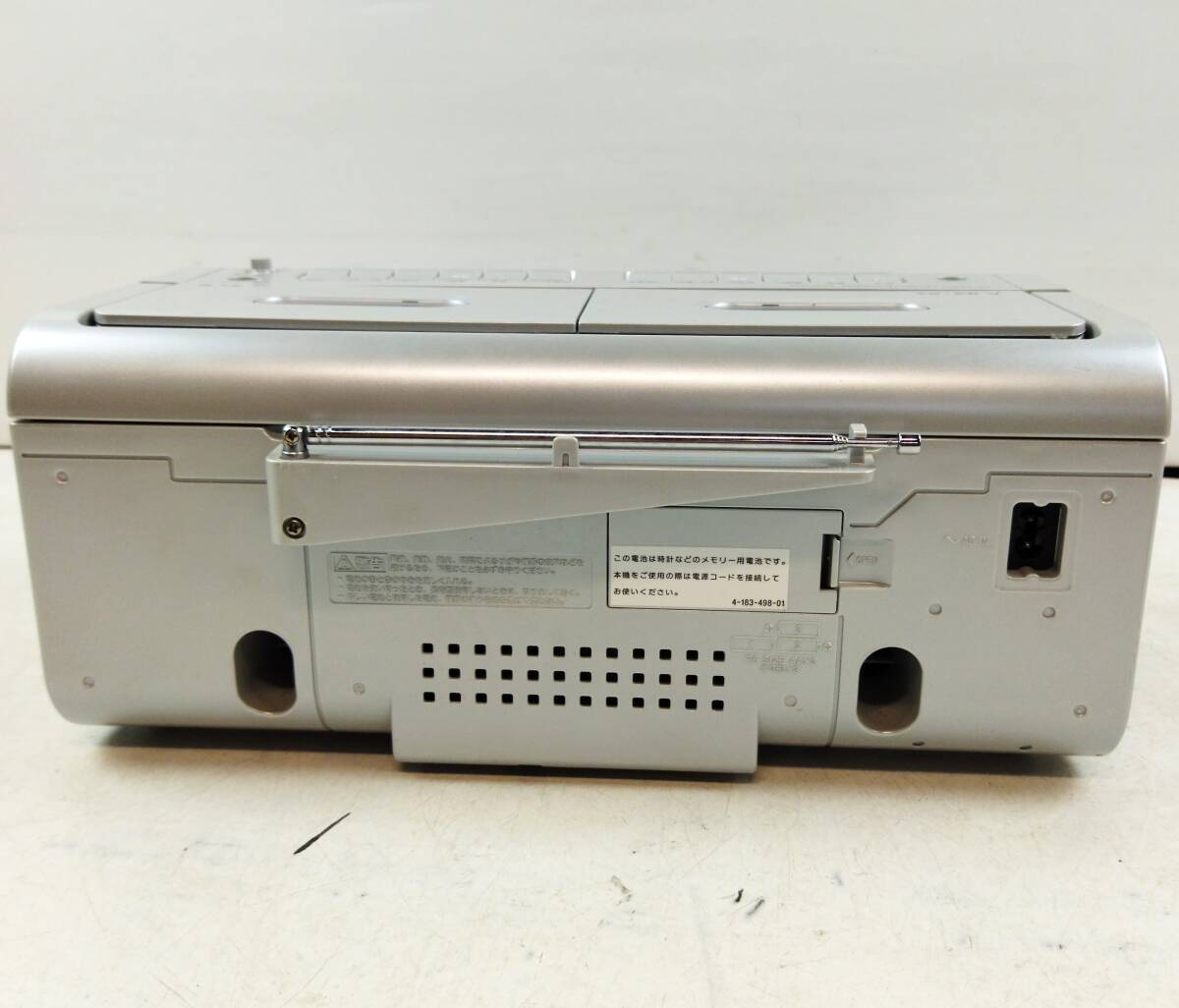 Yahoo!オークション - 【L611】 中古・動作確認済み SONY CDラジカセ C...