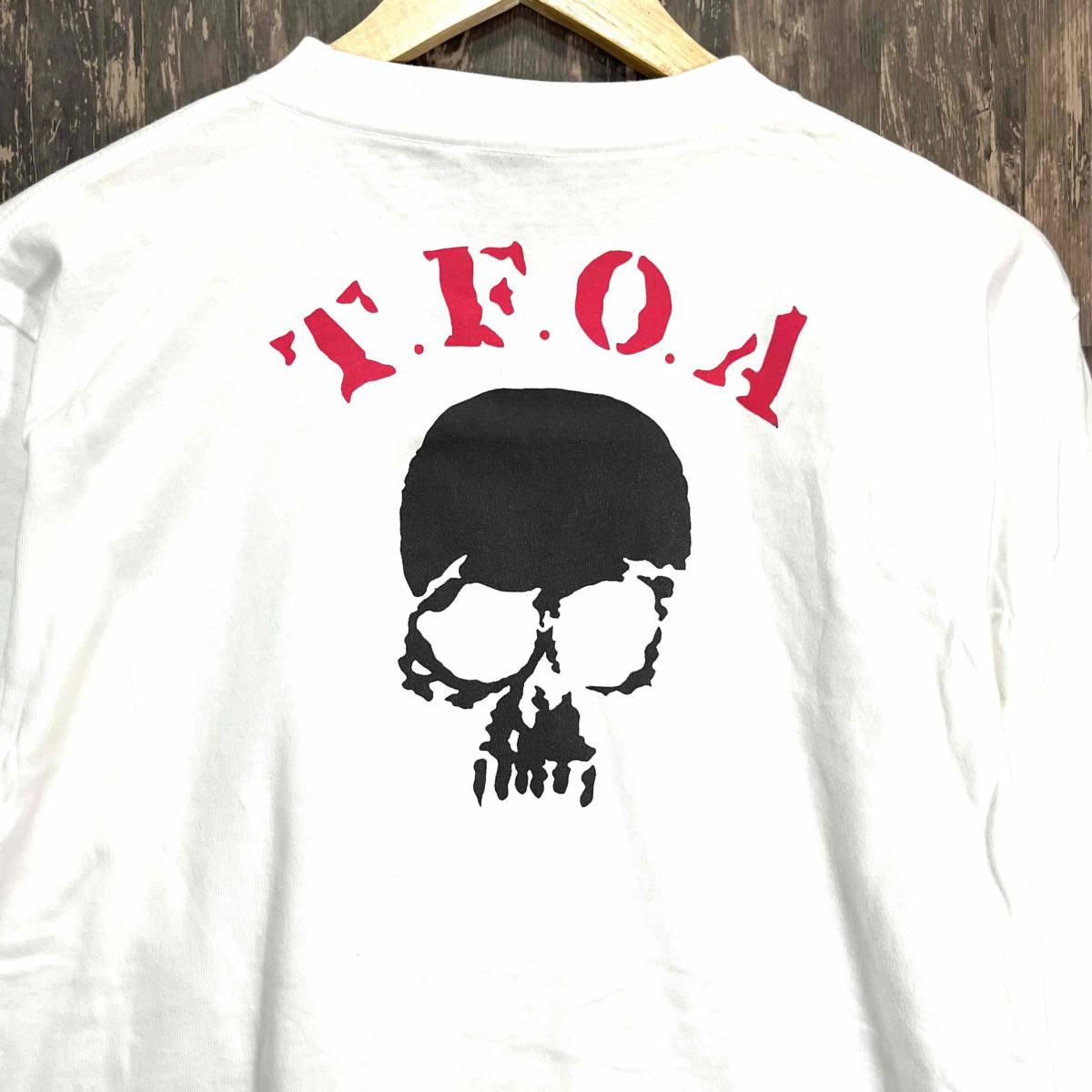 Yahoo!オークション - TFOA・武装戦線・ドクロ・プリントTシャツ・＃3...