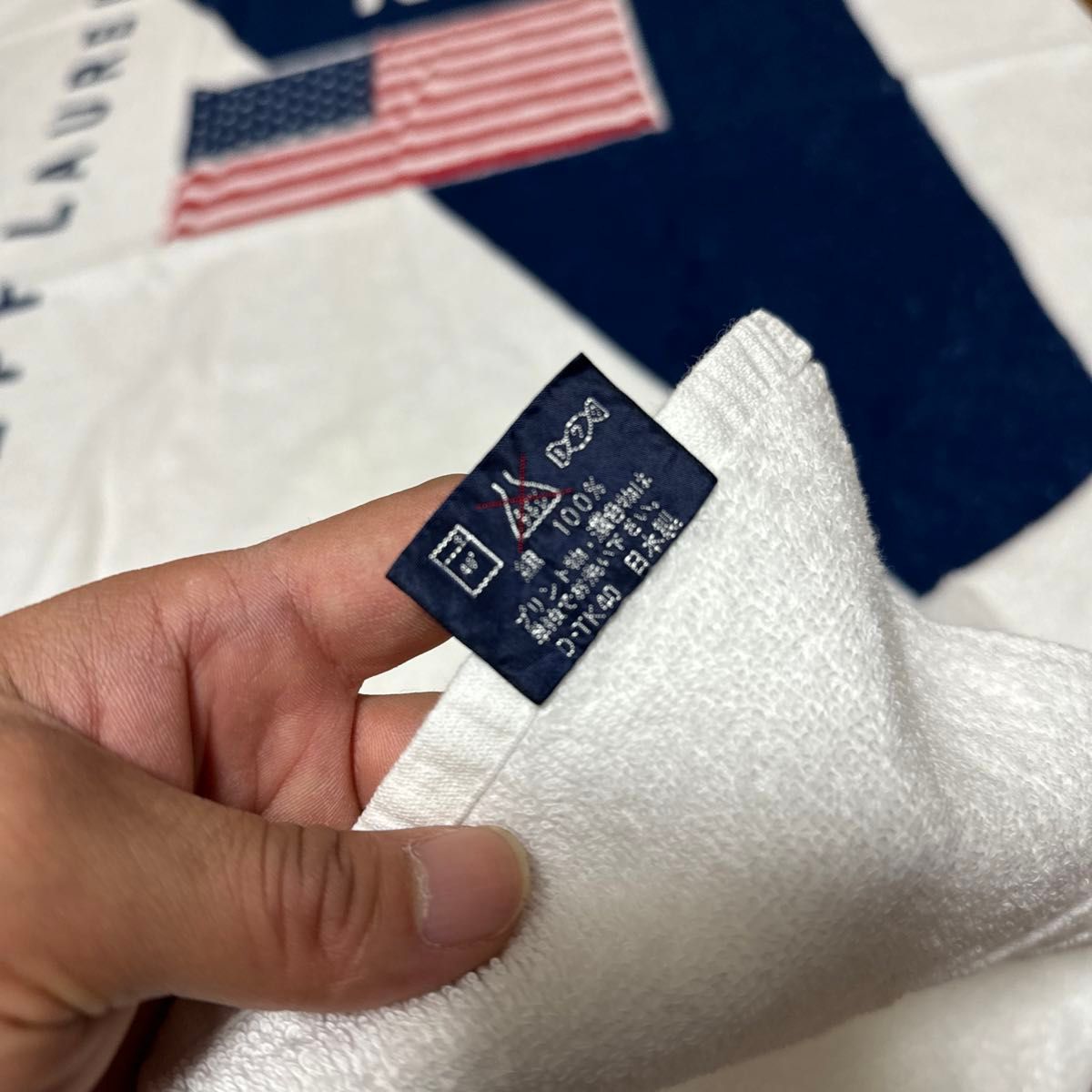 polo 1992 America's Cup ラルフローレン タオル snow beach RL polo 1992 America's Cup ラルフローレン タオル snow beach RL