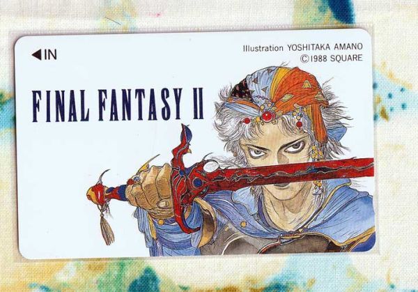 Y54-3 スクエア FINAL FANTASY Ⅱ ファイナルファンタジー2 FF2 テレカ(テレビゲーム)｜売買されたオークション情報、yahooの商品情報をアーカイブ公開 ...