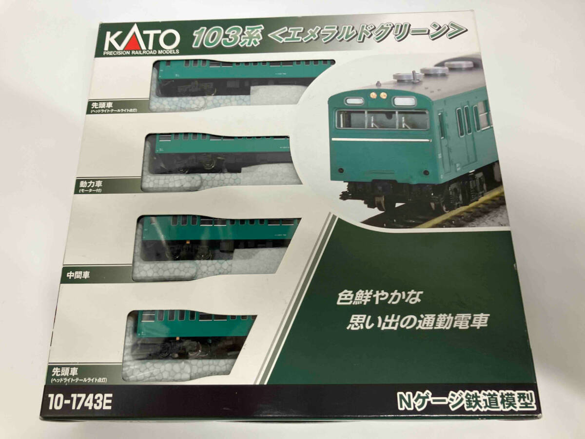 Yahoo!オークション - Nゲージ KATO 10-1743E 103系〈エメラルドグリ...