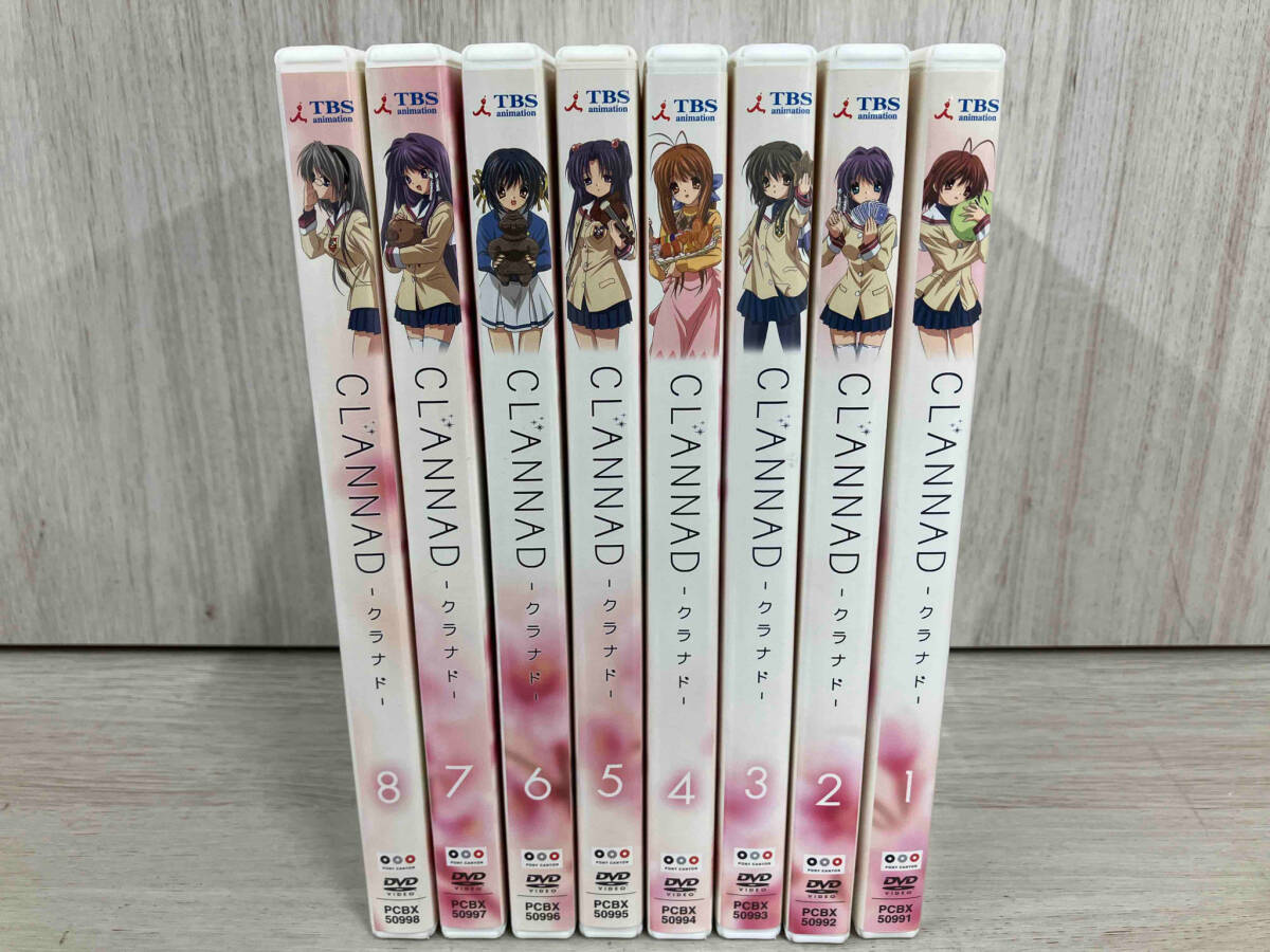 Yahoo!オークション - DVD [全8巻セット]CLANNAD 1~8