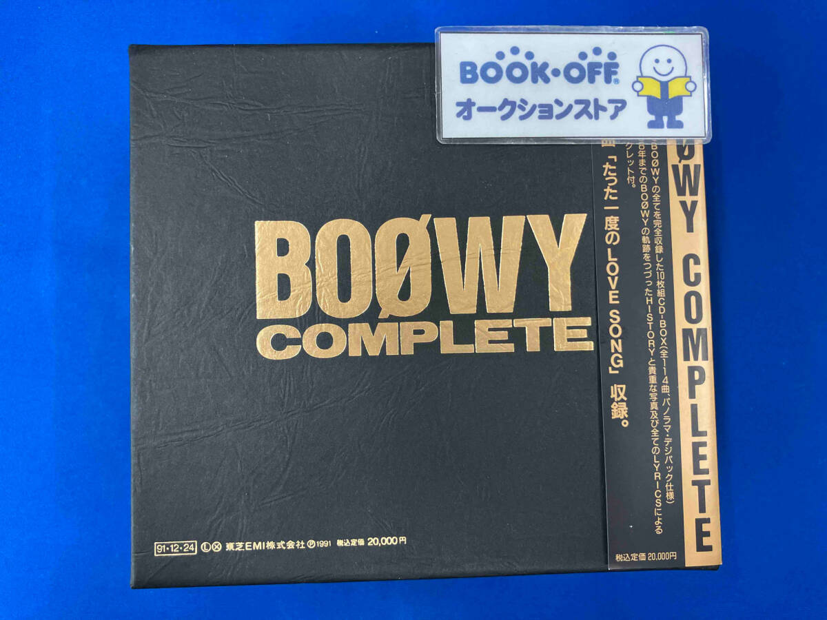 Yahoo!オークション - BOΦWY CD BOOWY COMPLETE(限定版)