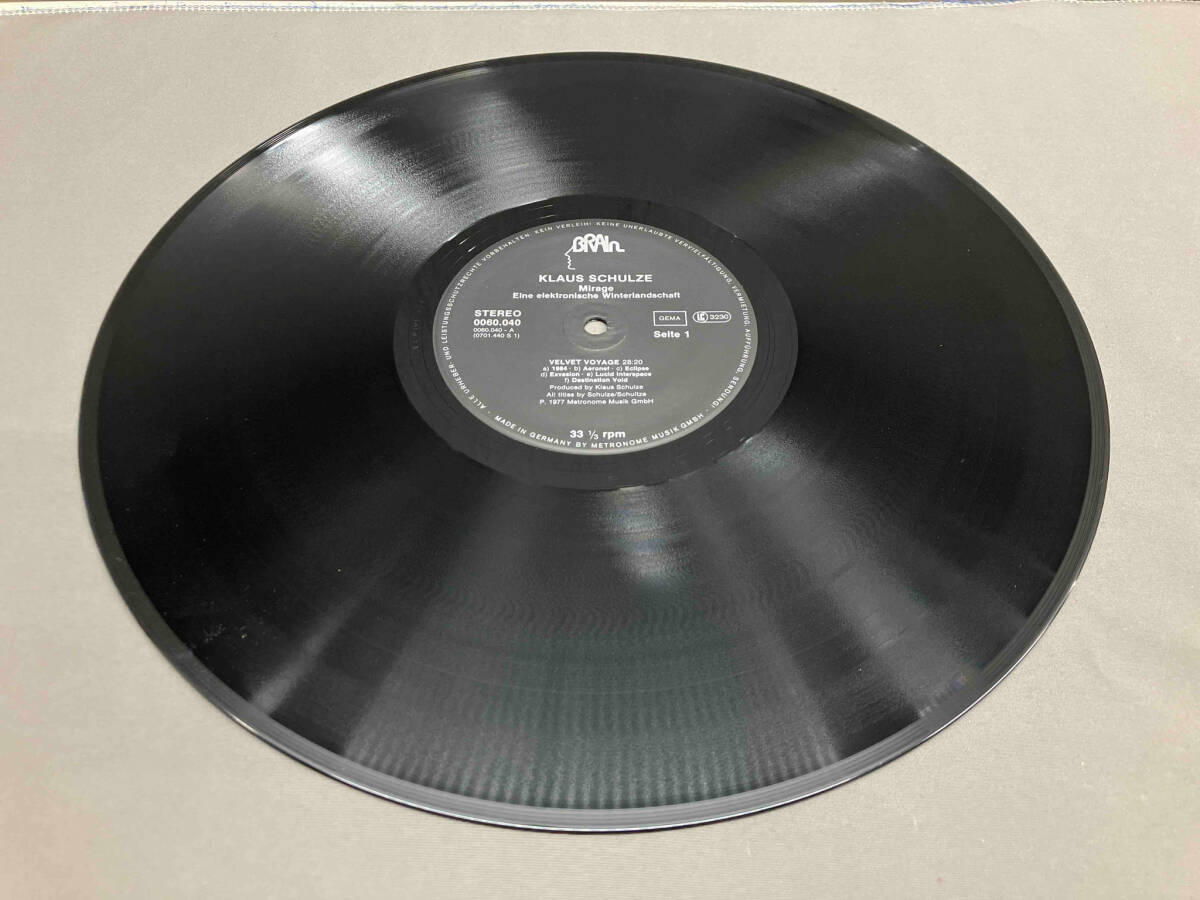 Yahoo!オークション - 【LP盤Rock】KLAUS SCHULZE / Mirage （0060.040...