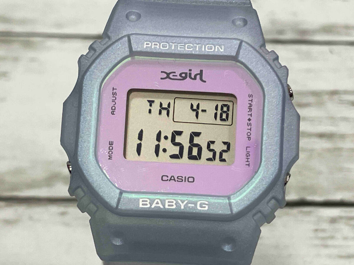 Yahoo!オークション - CASIO カシオ BABY-G X-girl BGD-565XG レディー...