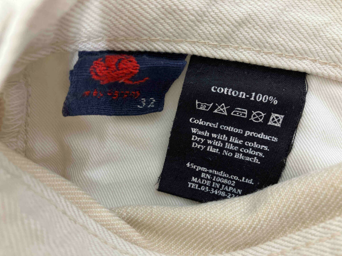 Yahoo!オークション - 45RPM/ホワイト/32/ジーンズ