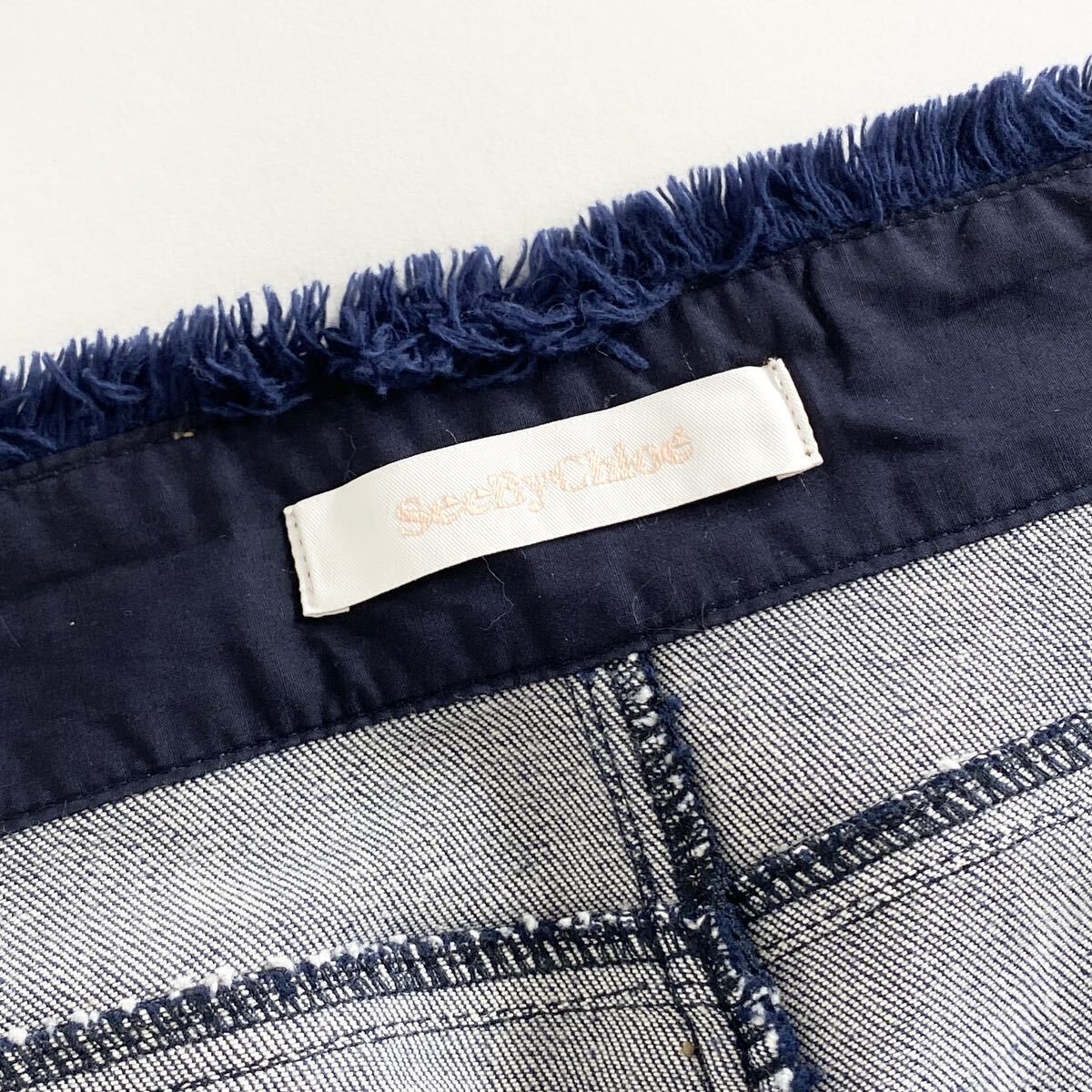 Yahoo!オークション - Bd9《美品》SeeByChloe シーバイクロエ フリンジ...
