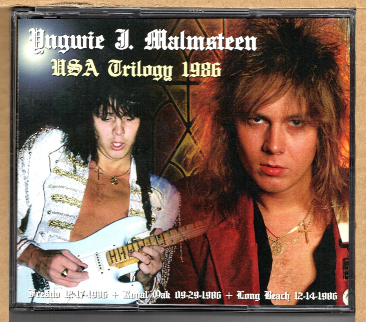 Yahoo!オークション - YNGWIE MALMSTEEN / USA TRILOGY 1986