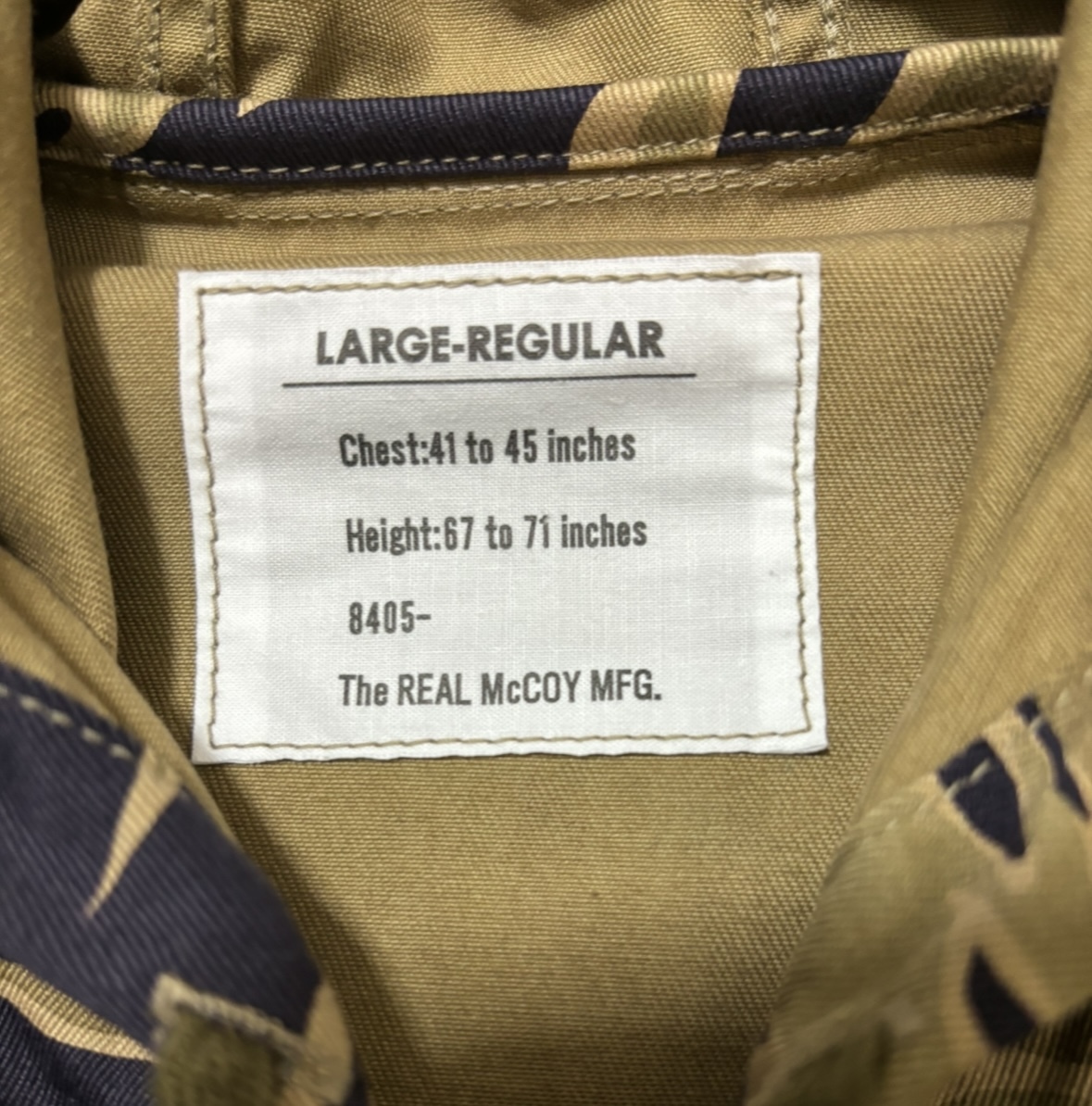 Yahoo!オークション - 2024SS新品未使用¥59400 リアルマッコイズ TIGER...