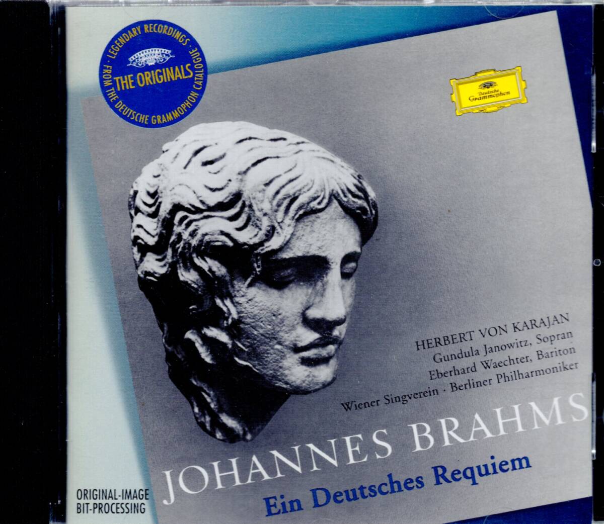 Yahoo!オークション - a615 ブラームス EIN DEUTSCHES REQUIEM /カラヤ...