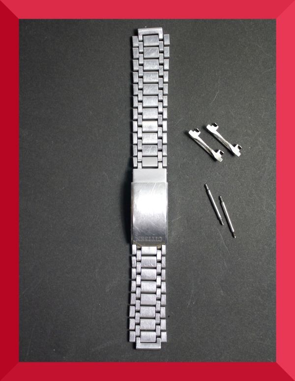 Yahoo!オークション - シチズン CITIZEN 腕時計 ベルト 18mm 男性用 メ...