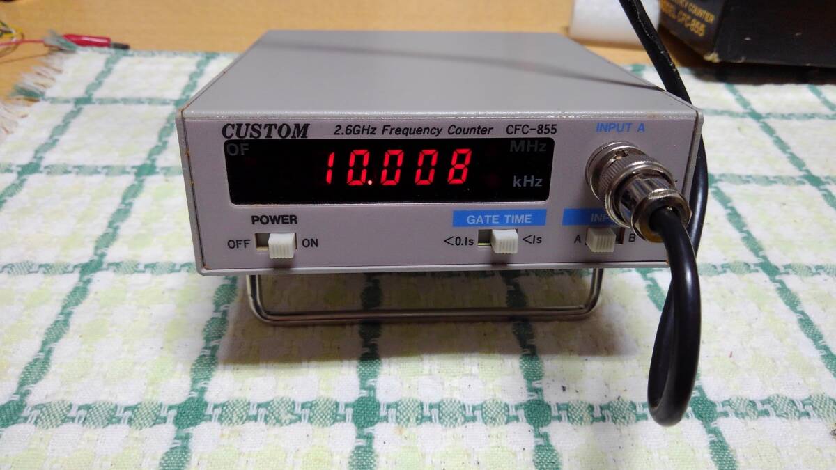 Yahoo!オークション - CUSTOM 周波数カウンター CFC-855