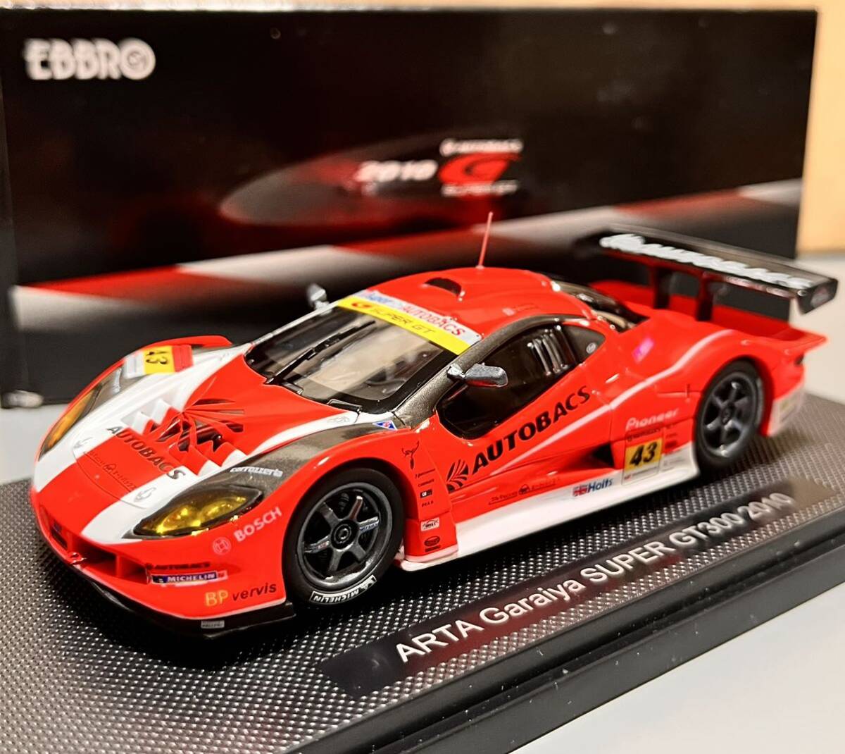 Yahoo!オークション - 1円 スタート エブロ 1/43 ARTA Garaiya SUPER G...