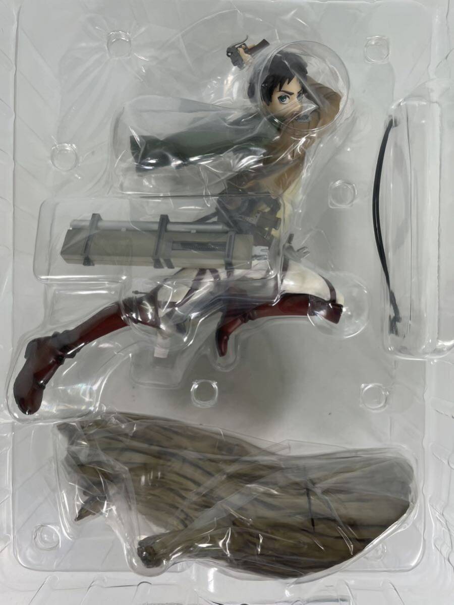 KOTOBUKIYA 進撃の巨人 ARTFX J エレン イェーガー リニューアルパッケージver. 1/8スケール PVC製 塗装済み完成品 フィギュア(コミック、アニメ)｜売買された ...