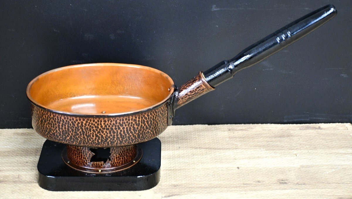 Yahoo!オークション - NY4-285【長期保管品】徳真堂 十能 台十能 農具 ...