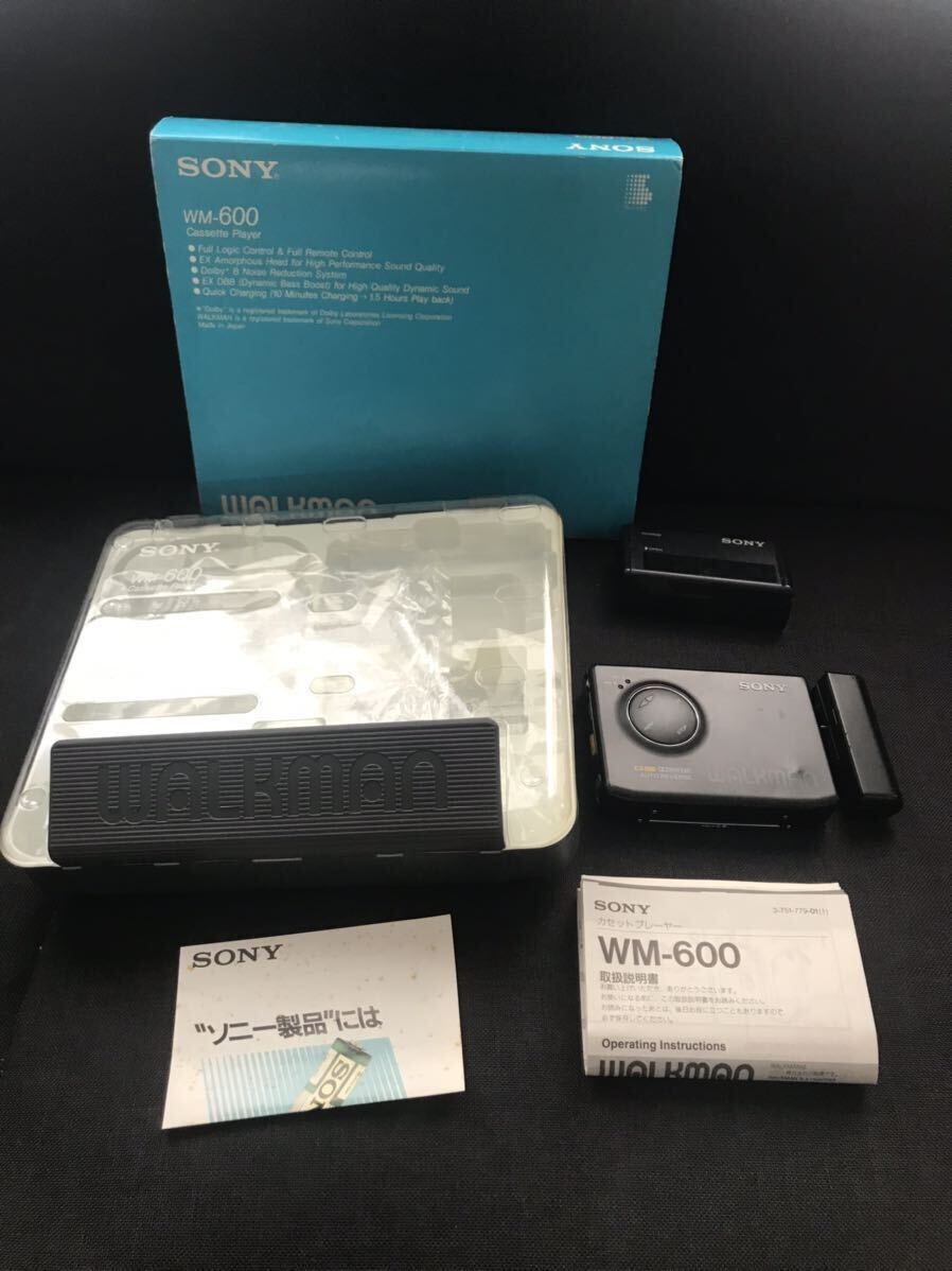 Yahoo!オークション - ソニー ウォークマン WM-600 SONY WALKMAN カセ...