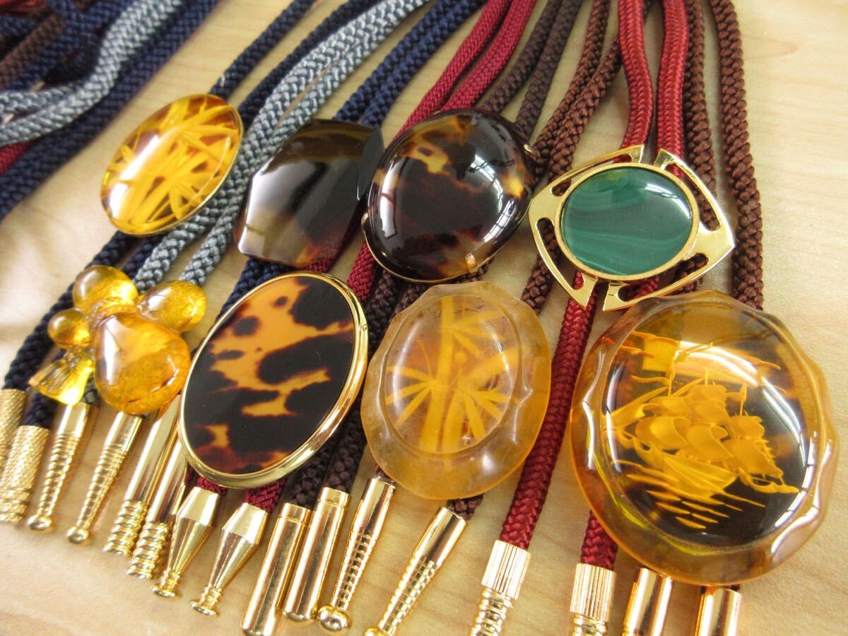 Yahoo!オークション - A95 ヴィンテージ ビンテージ ループタイ ネック...