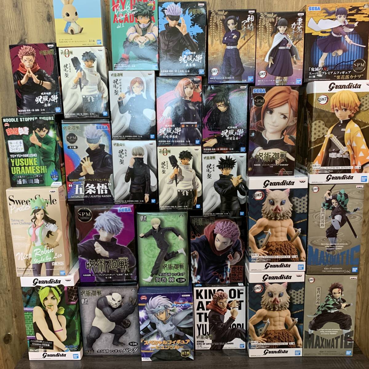 Yahoo!オークション - tu064 【未開封】 呪術廻戦 鬼滅の刃 ワンピース...