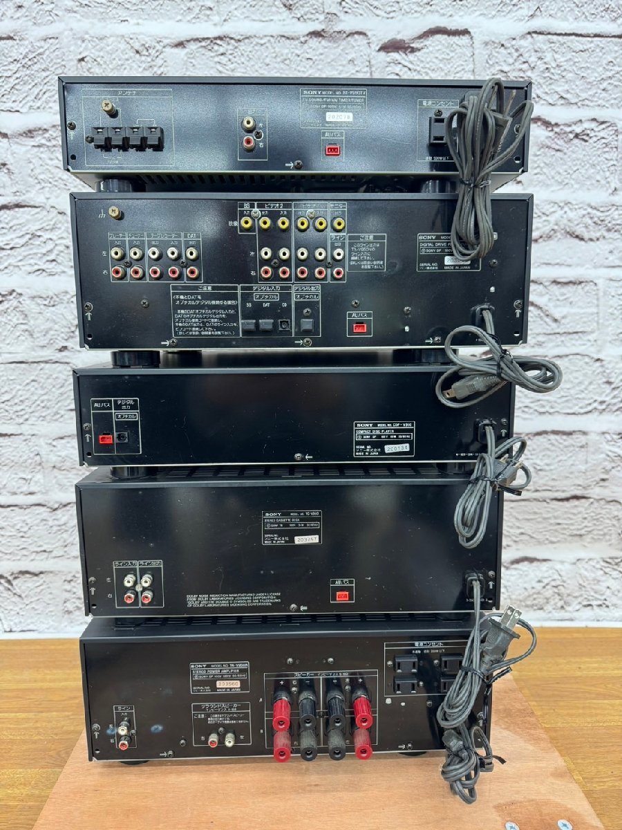 Yahoo!オークション - t2704 現状品 SONY ST-V950TV/TA-V950E/CDP-V95...