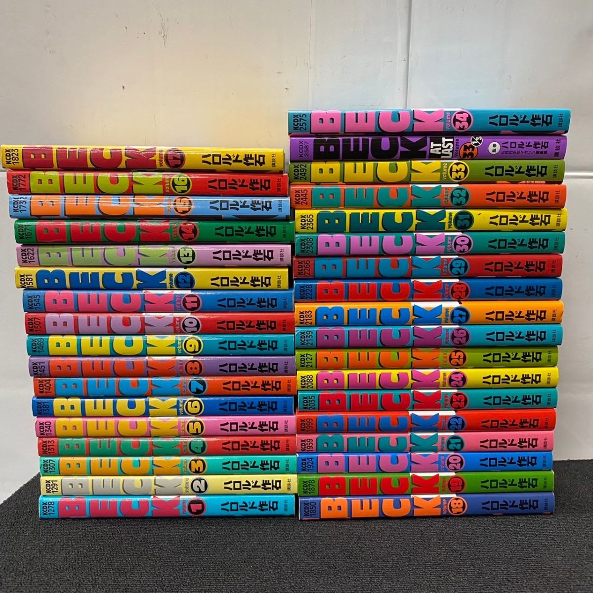 Yahoo!オークション - C504-K44-4453 BECK ベック ハロルド作石 全34巻...