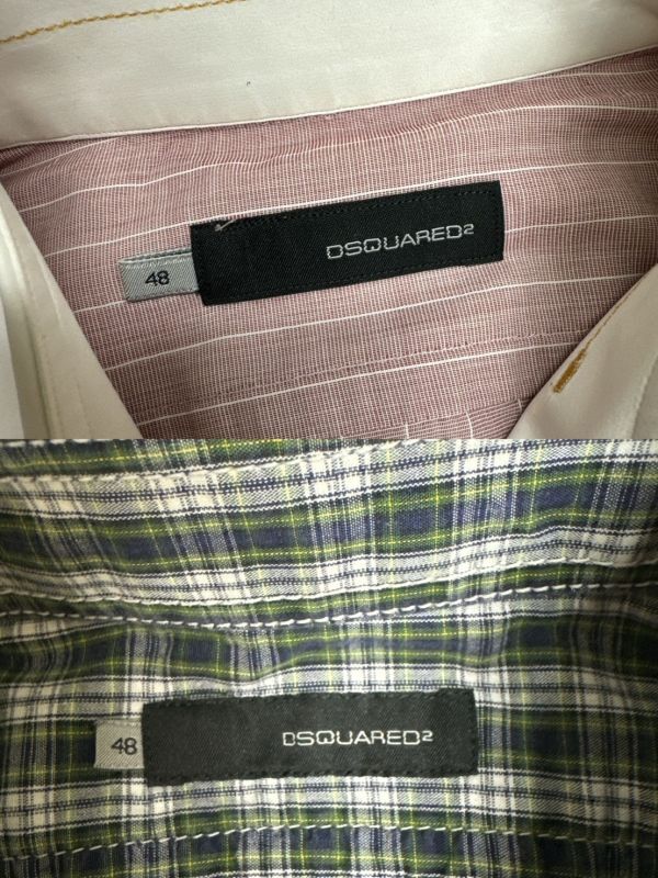 Yahoo!オークション - F826-K44-3741 DSQUARED2 ディースクエアード メ...