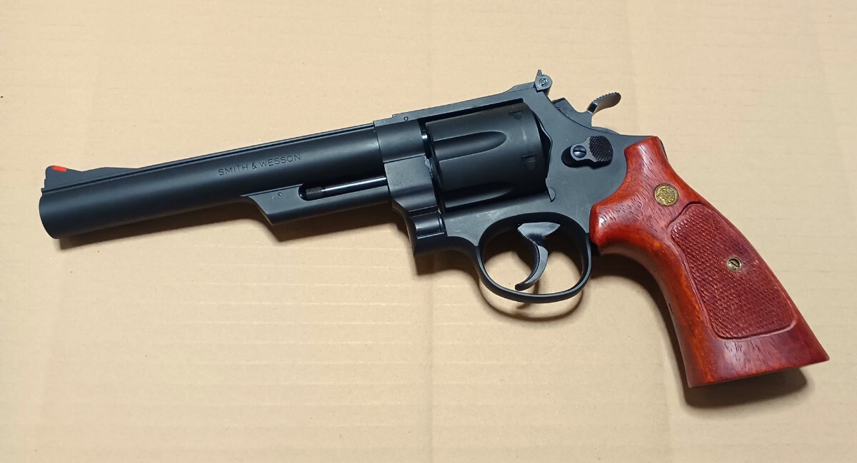 Yahoo!オークション - タナカ M29 モデルガン HW DH モデル 木製グリッ...