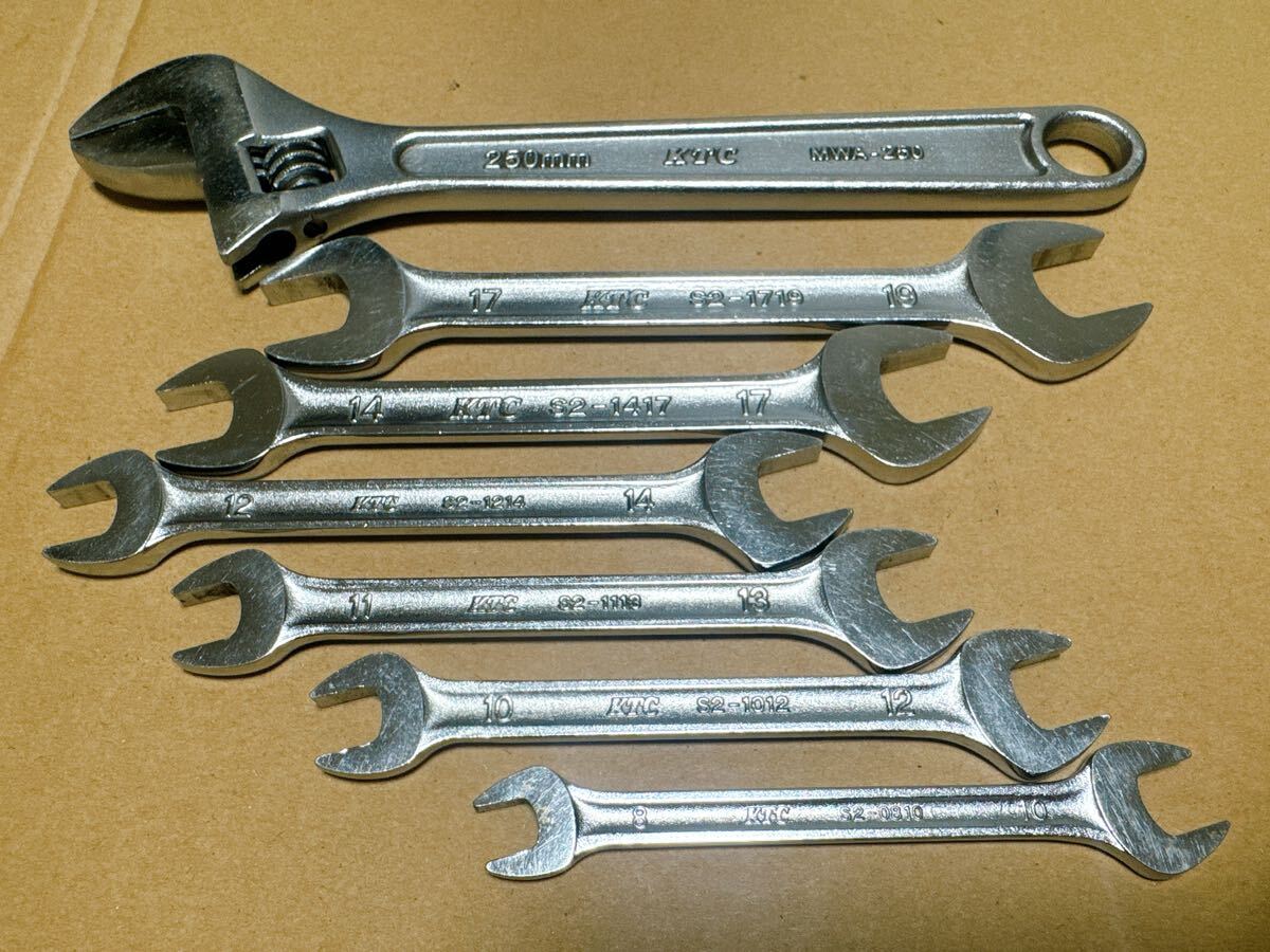 Yahoo!オークション - 良品 KTC 京都機械工具 スパナ S2 0810 1012 111...